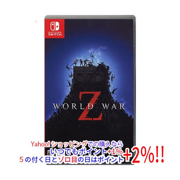 【商品名：】WORLD WAR Z Nintendo Switch　／　【商品状態：】商品状態:開封済みの中古品です。☆ケース付き！／／※本商品は、製品の性質上、返品はお受けできませんのでご了承ください。また、18歳未満の方のご購入はご遠慮...