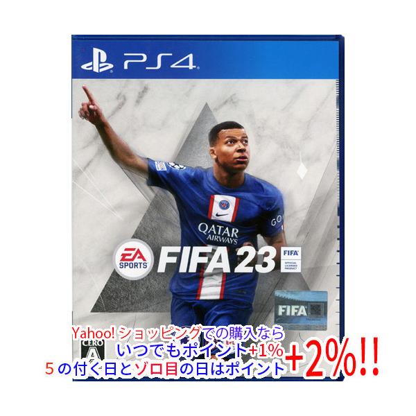 【商品名：】FIFA 23 PS4　／　【商品状態：】開封済みの中古品です。☆ケース付き！／ ／※本商品は、製品の性質上、開封後の返品はお受けできませんのでご了承ください。　／　【検索用キーワード：】≪プレイステーション4 ソフト エレクト...