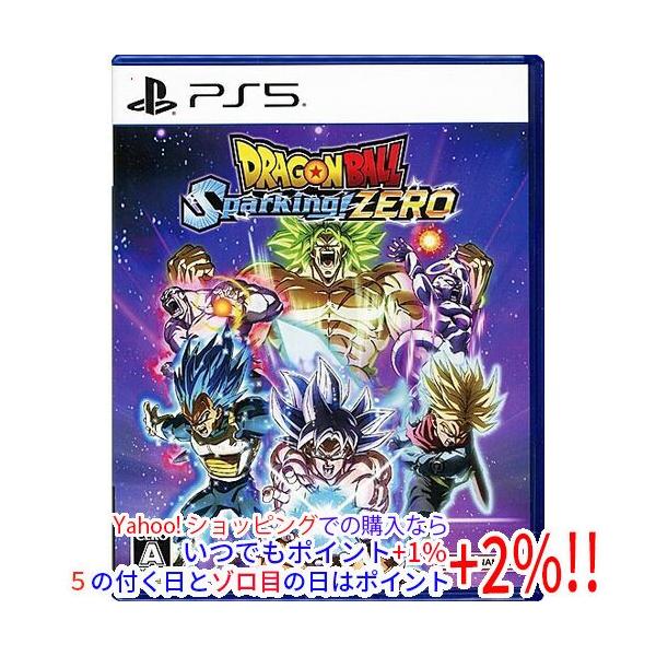 【商品名：】ドラゴンボール Sparking！ ZERO PS5　／　【商品状態：】開封済みの中古品です。☆ケース付き！／／※本商品は、製品の性質上、返品はお受けできませんのでご了承ください。　／　【検索用キーワード：】≪プレイステーション...