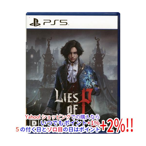 【商品名：】Lies of P(ライズ オブ ピー) PS5　／　【商品状態：】開封済みの中古品です。☆ケース付き！／／※本商品は、製品の性質上、返品はお受けできませんのでご了承ください。　／　【検索用キーワード：】≪プレイステーション5 ...