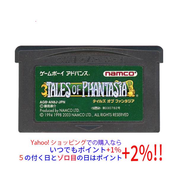 【商品名：】テイルズ オブ ファンタジア GBA  ソフトのみ　／　【商品状態：】開封済みの中古品です。※ソフトのみの出品です。／／※本商品は、製品の性質上、返品はお受けできませんのでご了承ください。　／　【検索用キーワード：】≪ナムコ ゲ...