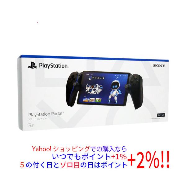 【商品名：】SONY PlayStation Portal リモートプレーヤー CFIJ-18001 ミッドナイト ブラック 元箱あり　／　【商品状態：】動作確認済の中古品です。／ ／ ※中古品ですので、傷、汚れ等ある場合がございます。／ご...
