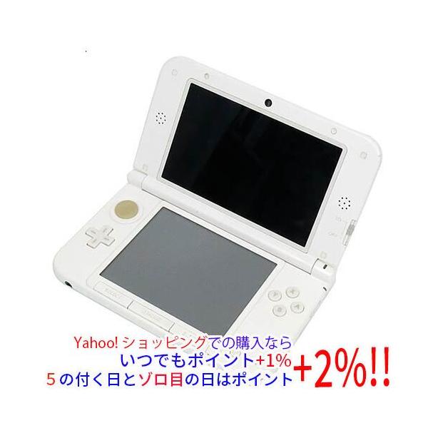 【商品名：】任天堂 ニンテンドー3DS LL ミントXホワイト SPR-S-MAAA 本体のみ 液晶画面いたみ　／　【商品状態：】動作確認済の中古品です。／／※液晶画面に黄ばみが見られます。／／※中古品ですので、傷、汚れ等がございます。／ご...