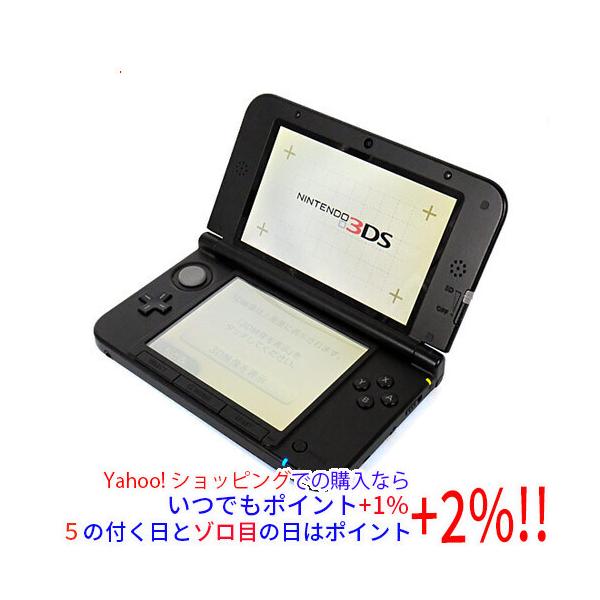 【商品名：】任天堂 ニンテンドー3DS LL ブルーXブラック SPR-S-BKAA 液晶画面いたみ　／　【商品状態：】動作確認済みの中古品です。／／※液晶画面に黄ばみ・キズ・汚れなどの傷みが見られます。／／※中古品ですので、傷、汚れ等がご...