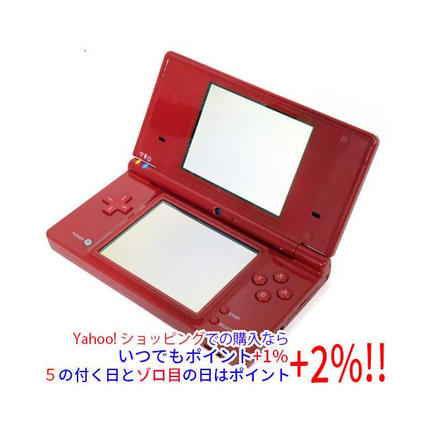 【商品名：】任天堂 ニンテンドーDSi レッド TWL-S-RA 液晶画面いたみ　／　【商品状態：】動作確認済みの中古品です。／／※液晶画面に液晶焼けが見られます。／／※中古品ですので、傷、汚れ等がございます。／ご理解の上、ご検討お願いしま...