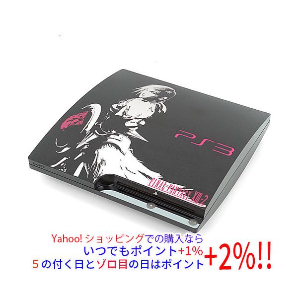 【商品名：】SONY プレイステーション3 FINAL FANTASY XIII-2 LIGHTNING EDITION Ver.2 CEJH-10020 本体のみ ゴム足なし　／　【商品状態：】動作確認済みの中古品です。／ ※ゴム足が欠品...