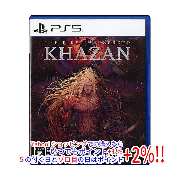 【商品名：】The First Berserker： Khazan(ザ ファースト バーサーカー：カザン) PS5　／　【商品状態：】開封済みの中古品です。☆ケース付き！／／※本商品は、製品の性質上、返品はお受けできませんのでご了承ください...