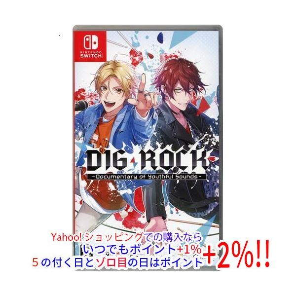 【商品名：】DIG-ROCK - Documentary of Youthful Sounds - Nintendo Switch　／　【商品状態：】開封済みの中古品です。☆ケース付き！／／※本商品は、製品の性質上、返品はお受けできませんの...