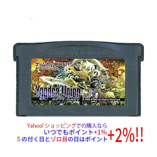 【商品名：】ユグドラ・ユニオン GBA  ソフトのみ　／　【商品状態：】開封済みの中古品です。※ソフトのみの出品です。／／※本商品は、製品の性質上、返品はお受けできませんのでご了承ください。　／　【検索用キーワード：】≪カプコン ゲームボー...