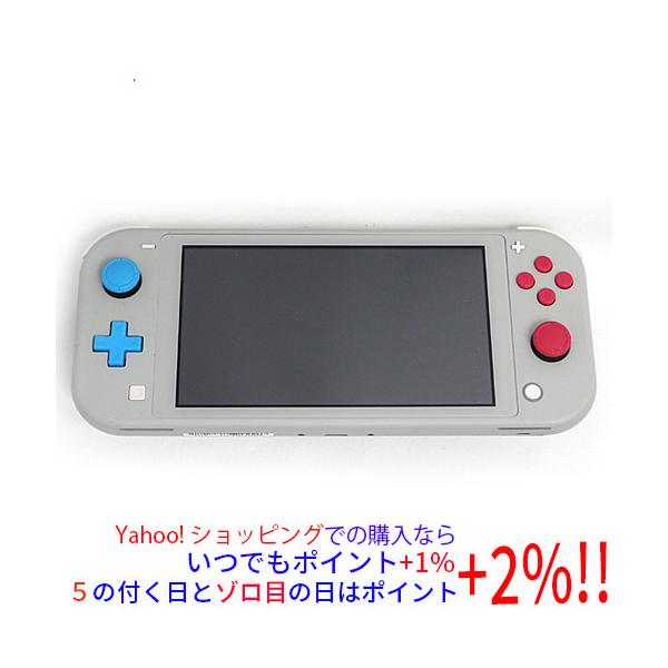 【商品名：】任天堂 Nintendo Switch Lite(ニンテンドースイッチ ライト) HDH-S-GBZAA ザシアン・ザマゼンタ 本体のみ 本体いたみ　／　【商品状態：】動作確認済みの中古品です。／／※本体の汚れが見られます。／／...