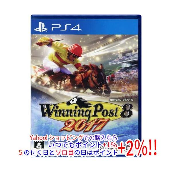 【商品名：】Winning Post 8 2017 PS4　／　【商品状態：】開封済みの中古品です。☆ケース付き！／／※本商品は、製品の性質上、返品はお受けできませんのでご了承ください。　／　【検索用キーワード：】≪プレイステーション4≫ ...