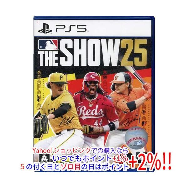 【商品名：】MLB The Show 25 英語版 PS5　／　【商品状態：】開封済みの中古品です。☆ケース付き！／／※本商品は、製品の性質上、返品はお受けできませんのでご了承ください。　／　【検索用キーワード：】≪プレイステーション5 ソ...