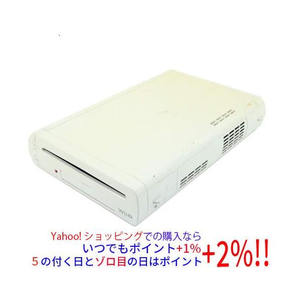 【商品名：】任天堂 Wii U shiro 32GB 本体のみ 本体いたみ　／　【商品状態：】動作確認済の中古品です。／／※本体が日焼けしています。／／※中古品ですので、傷、汚れ等がございます。／ご理解の上、ご検討お願いします。　／　【検索...