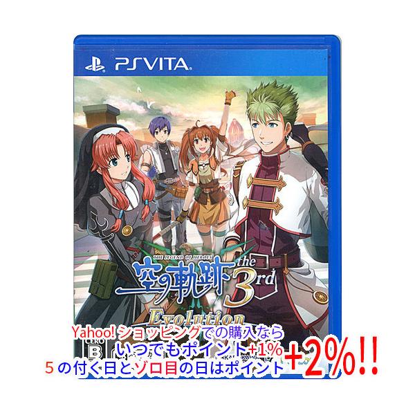 【商品名：】英雄伝説 空の軌跡 the 3rd Evolution PS Vita カバーいたみ　／　【商品状態：】開封済みの中古品です。☆ケース付き！※紙カバーに破れ・キズ・日焼けなどの傷みが見られます。(画像はイメージです。)／／※本商...