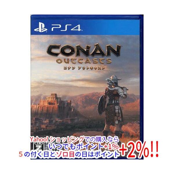 【商品名：】コナン アウトキャスト PS4 サバイバル・ガイドブックなし　／　【商品状態：】開封済みの中古品です。☆ケース付き！※サバイバル・ガイドブックはありません。／／※本商品は、製品の性質上、返品はお受けできませんのでご了承ください。...