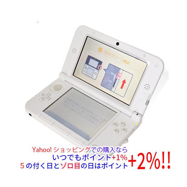 【商品名：】任天堂 ニンテンドー3DS LL ホワイト SPR-S-WAAA 訳あり　／　【商品状態：】動作確認済みの中古品です。／／ ※ジョイスティックのゴムがありません。／ ／ ※液晶下画面に5本縦線が入っています。／ ／※中古品ですの...