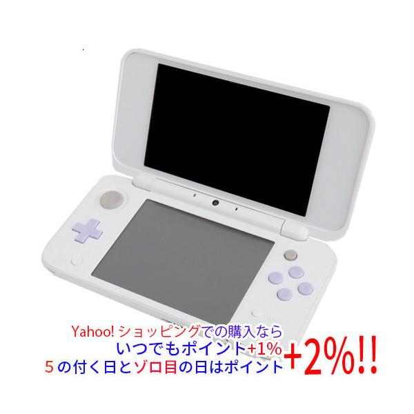 【商品名：】任天堂 Newニンテンドー2DS LL ホワイト×ラベンダー　／　【商品状態：】動作確認済の中古品です。／ ／ ※中古品ですので、傷、汚れ等ある場合がございます。／ご理解の上、ご検討お願いします。　／　【検索用キーワード：】≪ゲ...