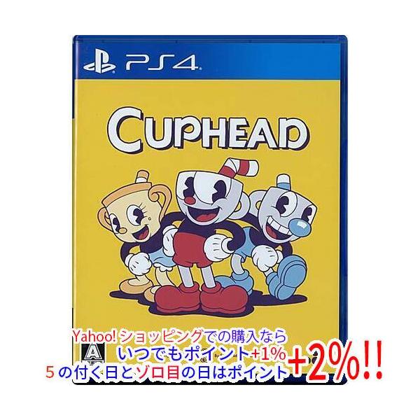 【商品名：】Cuphead(カップヘッド) 初回生産限定特典付き PS4　／　【商品状態：】開封済みの中古品です。内容物はすべて揃っています。※ダウンロードコードは付属しない場合があります。また付属する場合でもダウンロードコードは使用済みの...