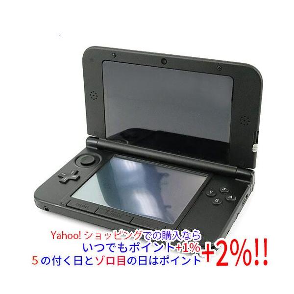 【商品名：】任天堂 ニンテンドー3DS LL ブラック SPR-S-KKAA スライドパッドゴムなし・液晶画面いたみ　／　【商品状態：】動作確認済みの中古品です。／／※スライドパッドのゴムはありません。／／※液晶画面の黄ばみ見られます。／／...