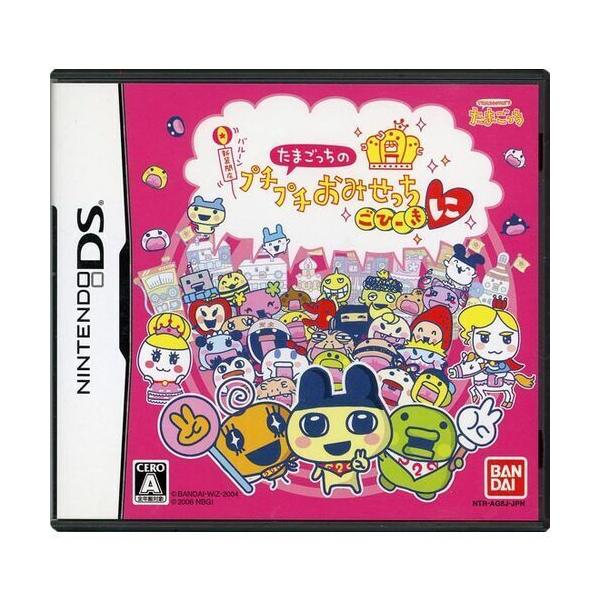 【商品名：】たまごっちのプチプチおみせっち ごひーきに DS カバーいたみ　／　【商品状態：】開封済みの中古品です。☆ケース・説明書付き！※紙カバーに破れ・キズ・日焼けなどの傷みが見られます。／／※本商品は、製品の性質上、返品はお受けできま...