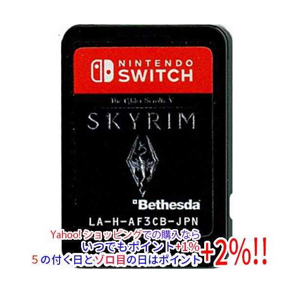 【商品名：】The Elder Scrolls V： Skyrim Nintendo Switch  ソフトのみ　／　【商品状態：】開封済みの中古品です。※ソフトのみの出品です。／／※本商品は、製品の性質上、返品はお受けできませんのでご了承...