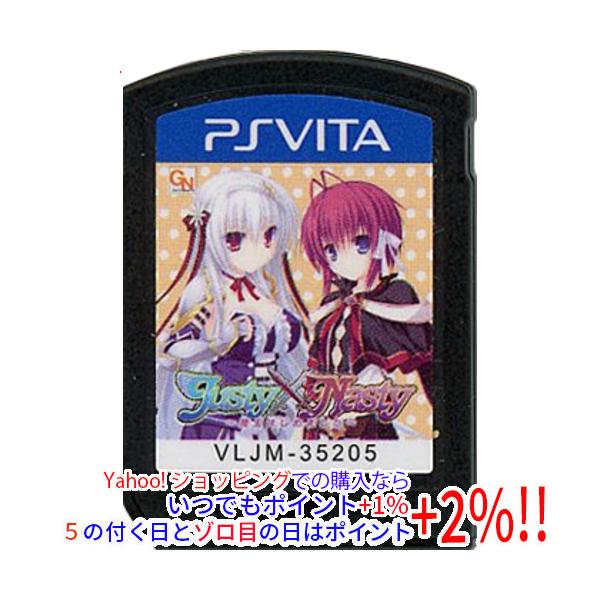 【商品名：】Justy×Nasty 〜魔王はじめました〜 PS Vita  ソフトのみ　／　【商品状態：】開封済みの中古品です。※ソフトのみの出品です。／／※本商品は、製品の性質上、返品はお受けできませんのでご了承ください。　／　【検索用キ...