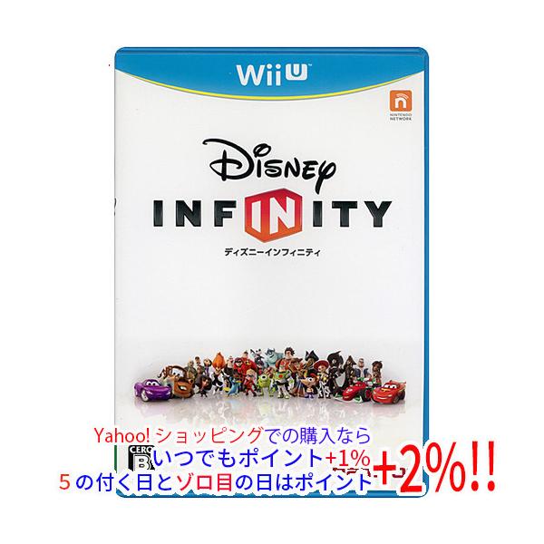 【商品名：】ディズニー インフィニティ Wii U ソフトのみ ディスク傷　／　【商品状態：】開封済みの中古品です。☆ケース・説明書付き！※ディスク全体に薄い傷が見られますが、ゲームのプレイには問題ないレベルとなっております。／／※本商品は...