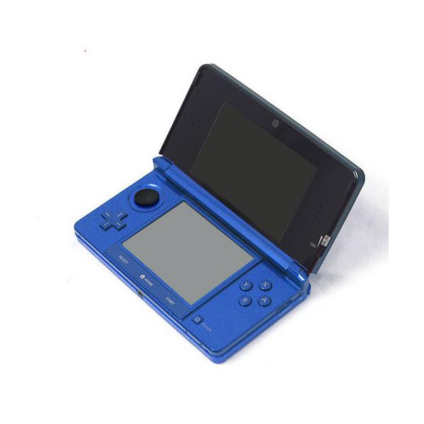 【商品名：】任天堂 ニンテンドー3DS コバルトブルー CTR-S-BBAA ACアダプター・スティックゴムなし　／　【商品状態：】動作確認済みの中古品です。／※中古品のため、使用感や傷、汚れ等がある場合がございます。／※スティックのゴムは...