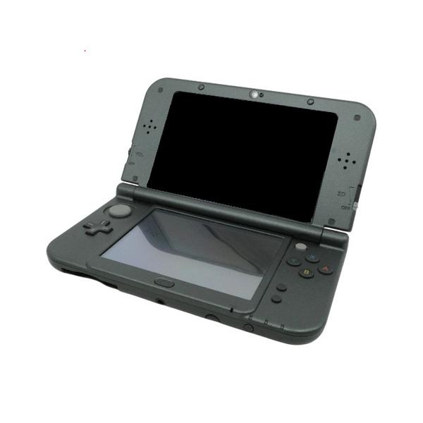 【商品名：】任天堂 Newニンテンドー3DS LL メタリックブラック　／　【商品状態：】動作確認済みの中古品です。／※中古品のため、使用感や傷、汚れ等がある場合がございます。　／　【検索用キーワード：】≪任天堂 ゲーム機≫ Newニンテン...