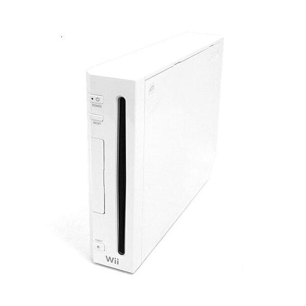 【商品名：】任天堂 家庭用ゲーム機 Wii [ウィー] 本体のみ　／　【商品状態：】動作確認済みの中古品です。／※中古品のため、使用感や傷、汚れ等がある場合がございます。　／　【検索用キーワード：】≪wii 本体 Wii ウィー 即納≫ W...