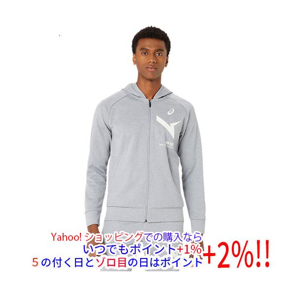 【商品名：】asics アシックス Mサイズ A-I-Mポリエステルスウェットフルジップフーディー 2031E545 シートロックヘザー　／　【商品状態：】新品　／　【検索用キーワード：】≪即納≫ Mサイズ A-I-Mポリエステルスウェット...