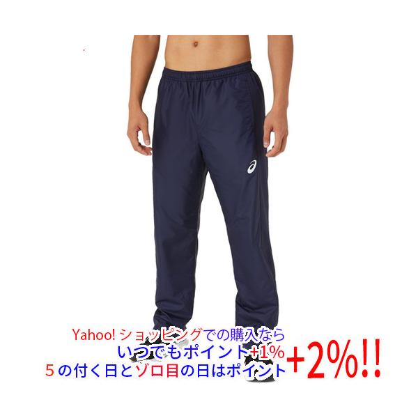 【商品名：】asics アシックス L サイズ 裏トリコットウインドブレーカーパンツ 2031D536 ピーコート　／　【商品状態：】新品　／　【検索用キーワード：】≪即納≫ Lサイズ 裏トリコットウインドブレーカーパンツ 2031D536...