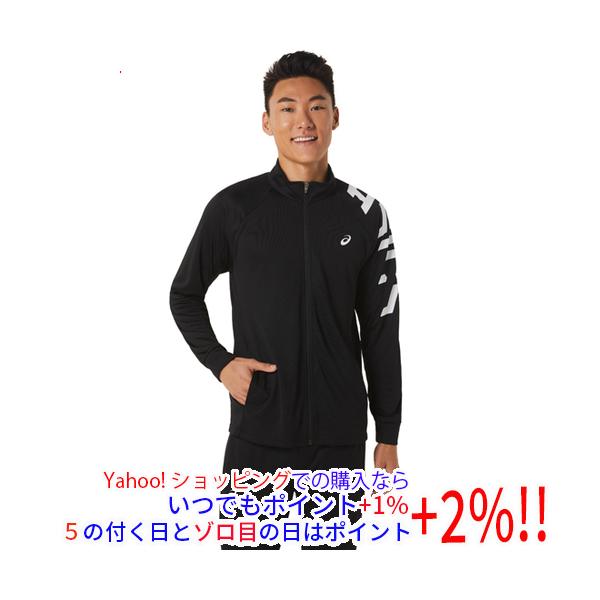 【商品名：】asics アシックス Lサイズ HEXグラフィックドライニットジャケット 2031D829 パフォーマンスブラック　／　【商品状態：】新品　／　【検索用キーワード：】≪HEX GRAPHIC DRY KNIT JACKET 即...