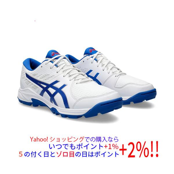 【商品名：】asics アシックス 24.0cm ハンドボールシューズ GEL-PEAKE 2 1113A036 ホワイト/ツナブルー　／　【商品状態：】新品　／　【検索用キーワード：】≪フィールドスポーツ シューズ 即納≫ 24.0cm ...