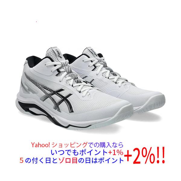 【商品名：】asics アシックス 27.0cm バレーボールシューズ NETBURNER BALLISTIC FF MT 4 1053A071 ホワイト/ブラック　／　【商品状態：】新品　／　【検索用キーワード：】≪即納≫ 27.0cm ...