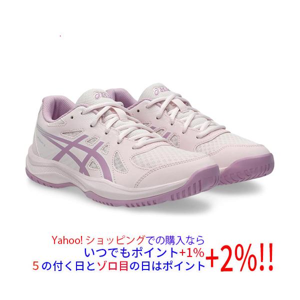 【商品名：】asics アシックス 21.5cm バレーボールシューズ ジュニア UPCOURT 6 GS 1074A045 ペールピンク/ライトウベ　／　【商品状態：】新品　／　【検索用キーワード：】≪アップコート 6 GS 即納≫ 21...