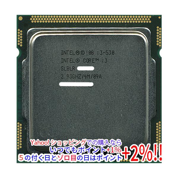 【商品名：】Core i3 530 2.93GHz 4M LGA1156 73W SLBLR　／　【商品状態：】動作確認済の中古品です。／ ／ CPU本体のみです。(箱・説明書等は付属しません)/動作確認済み。　／　【検索用キーワード：】≪...