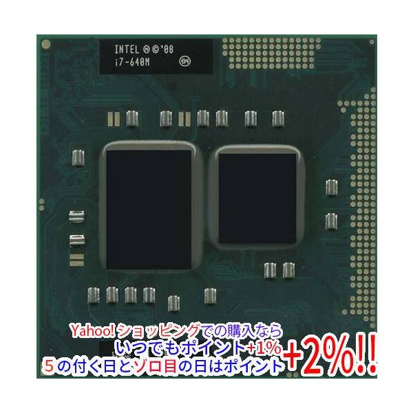 【商品名：】Core i7 Mobile I7-640M 2.8GHz PGA988 SLBTN　／　【商品状態：】動作確認済の中古品です。　／　【検索用キーワード：】≪intel インテル CPU≫ Core i7 Mobile I7-6...