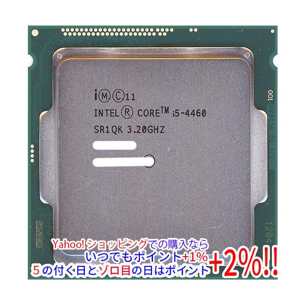 【商品名：】Core i5 4460 3.2GHz 6M LGA1150 84W SR1QK　／　【商品状態：】動作確認済みの中古品です。／ ／ ※中古品ですので、傷、汚れ等ある場合がございます。／ ご理解の上、ご検討お願いします。　／　【...