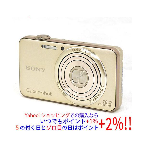 【商品名：】SONY製 Cyber-shot DSC-WX50 ゴールド/1620万画素　／　【商品状態：】動作確認済の中古品です。／ ／ ※中古品ですので、傷、汚れ等ある場合がございます。ご理解の上、ご検討お願いします。　／　【検索用キー...