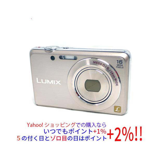 【商品名：】Panasonic LUMIX DMC-FH8-N ゴールド/1610万画素　／　【商品状態：】動作確認済の中古品です。／ ／ ※中古品ですので、傷、汚れ等ある場合がございます。ご理解の上、ご検討お願いします。　／　【検索用キー...