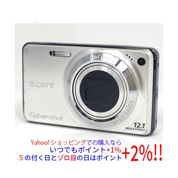 【商品名：】SONY製 Cyber-shot DSC-W270 シルバー 1210万画素　／　【商品状態：】動作確認済の中古品です。／ ／ ※中古品ですので、傷、汚れ等ある場合がございます。ご理解の上、ご検討お願いします。　／　【検索用キー...