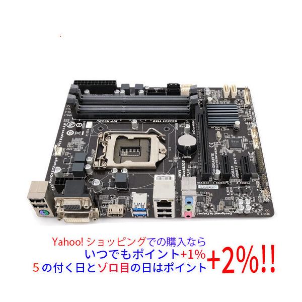 【商品名：】GIGABYTE MicroATXマザーボード GA-B85M-DS3H Rev.2.0　／　【商品状態：】動作確認済みの中古品です。／ ／ ※中古品ですので、傷、汚れ等ある場合がございます。／ ご理解の上、ご検討お願いします。...