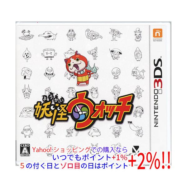 【商品名：】妖怪ウォッチ 3DS　／　【商品状態：】新品です。／／※本商品は、製品の性質上、開封後の返品はお受けできませんのでご了承ください。　／　【検索用キーワード：】≪レベルファイブ ニンテンドー3DS ソフト≫ 妖怪ウォッチ　／　