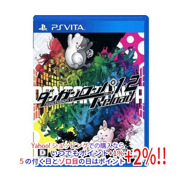 【商品名：】ダンガンロンパ1・2 Reload PS Vita　／　【商品状態：】開封済みの中古品です。☆ケース・説明書付き！／／※本商品は、製品の性質上、返品はお受けできませんのでご了承ください。　／　【検索用キーワード：】≪PlaySt...