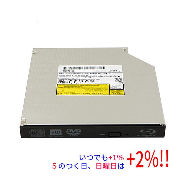 【商品名：】【バルク新品】 Panasonic製 内蔵Blu-rayドライブ UJ260　／　【商品状態：】本商品は、バルク品の新品、未使用です。／付属品はありません。ドライブ本体のみです。　／　【検索用キーワード：】≪パナソニック ブルー...