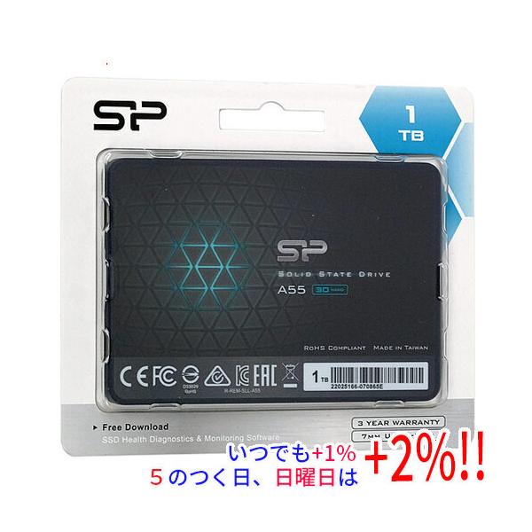 【商品名：】Silicon Power製 2.5インチ SSD 1TB SP001TBSS3A55S25　／　【商品状態：】新品　／　【検索用キーワード：】≪即納≫ Ace A55 SP001TBSS3A55S25　／　【型番：】 SP00...