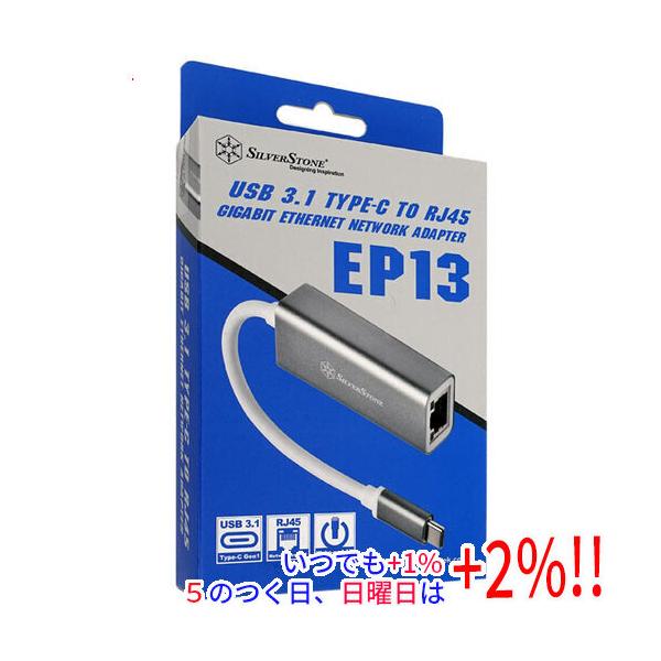 【商品名：】SILVERSTONE 変換アダプタ SST-EP13C　／　【商品状態：】新品。　／　【検索用キーワード：】≪有線LANアダプタ≫ SST-EP13C　／　【型番：】 SST-EP13C　／　【商品説明：】最新のUSB 3.1...