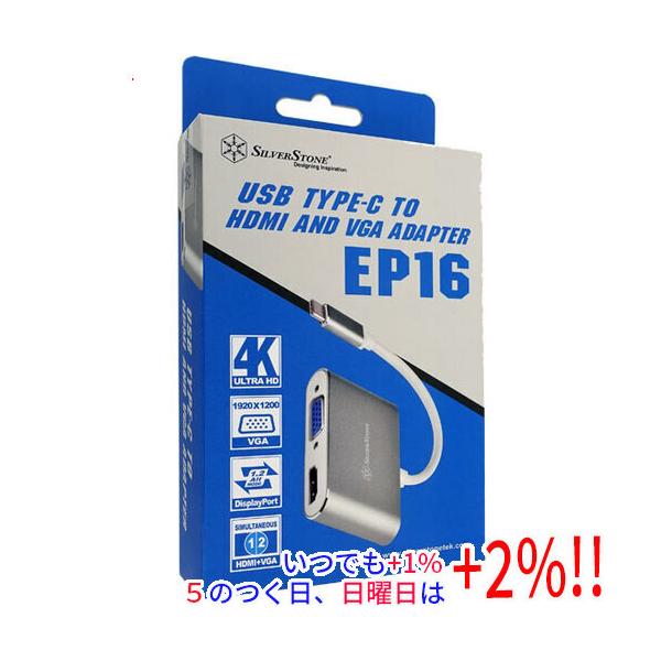 【商品名：】SILVERSTONE 変換アダプタ SST-EP16C チャコールグレー　／　【商品状態：】新品。　／　【検索用キーワード：】≪即納≫ SST-EP16C [チャコールグレー]　／　【型番：】 SST-EP16C [チャコール...
