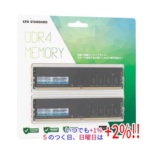 【商品名：】CFD デスクトップ用 W4U3200CS-16G DDR4 PC4-25600 16GB 2枚組　／　【商品状態：】新品です。　／　【検索用キーワード：】≪メモリー 2枚組 SODIMM≫ W4U3200CS-16G [DDR...